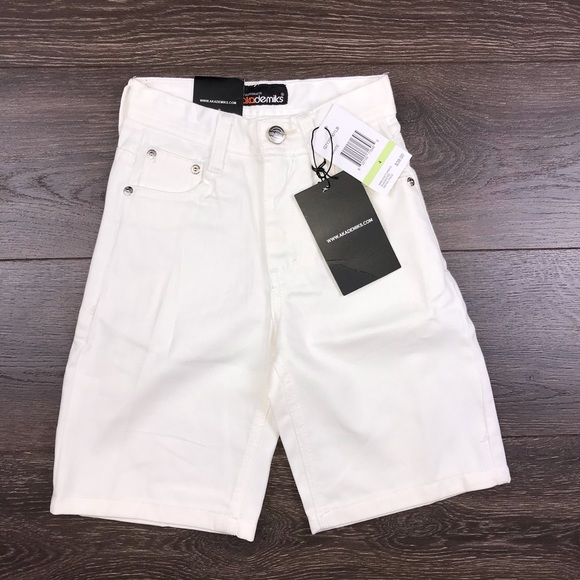 Akademiks | Bottoms | Akademiks Boys Street Wear Fashion Solid White ...